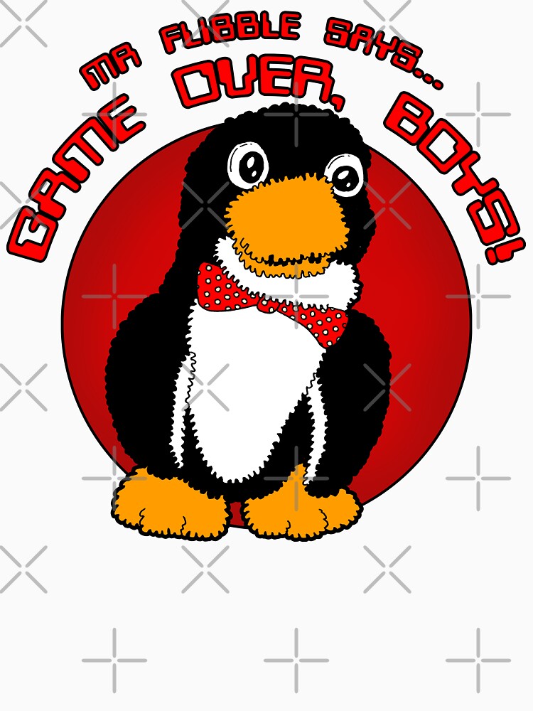"Mr Flibble Says..." T-shirt for Sale by Hackers | Redbubble | red ...