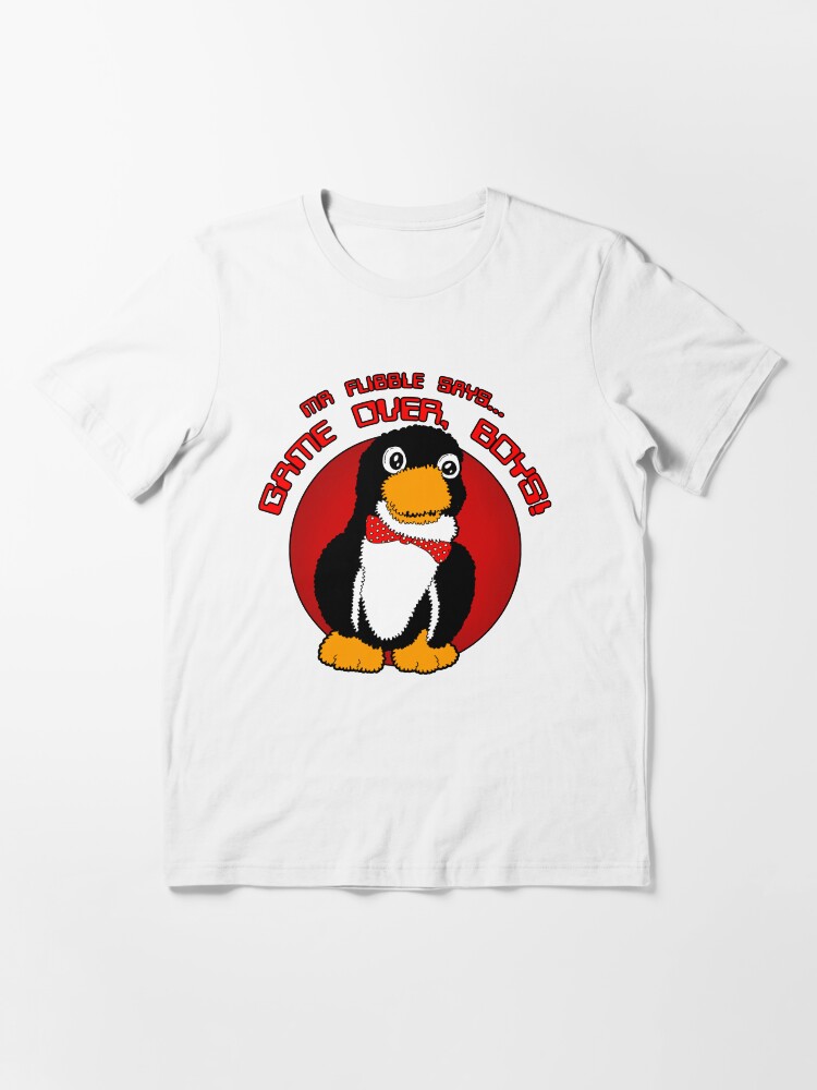 "Mr Flibble Says..." T-shirt for Sale by Hackers | Redbubble | red ...