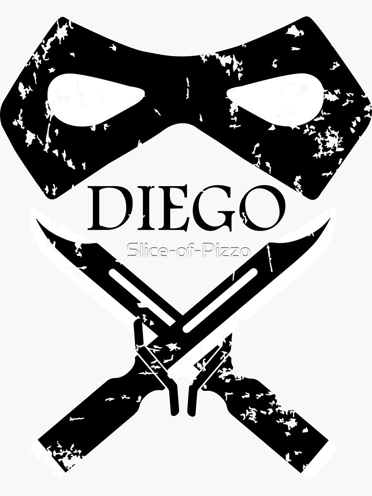 "Diego Hargreeves - Number 2" Sticker for Sale by Slice-of-Pizzo ...