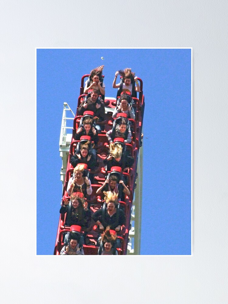 "Spot the £5.00 Note - Stealth - Thorpe Park" Poster for Sale by ...