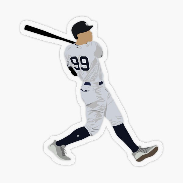 Aaron Judge Transparent Stickers | Redbubble
