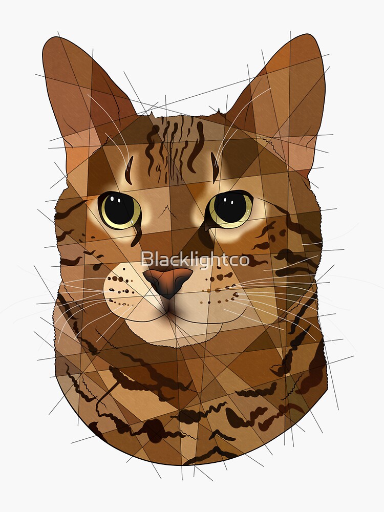 "Buster" Sticker for Sale by Blacklightco | Redbubble