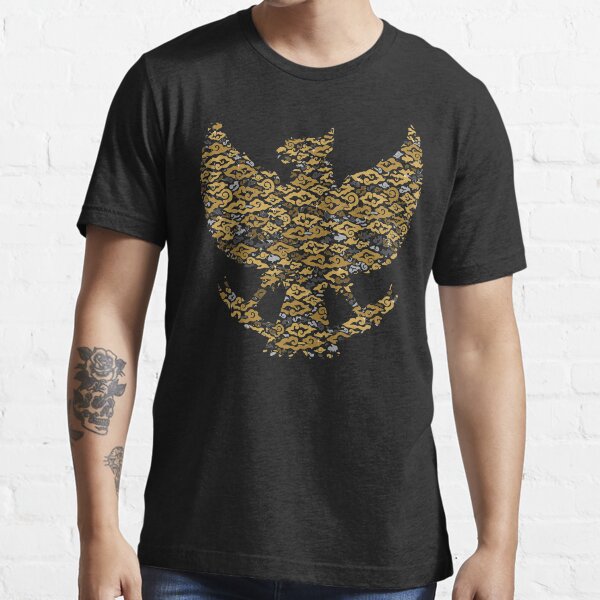 "batik clouds on garuda form" T-shirt for Sale by ghinan | Redbubble ...