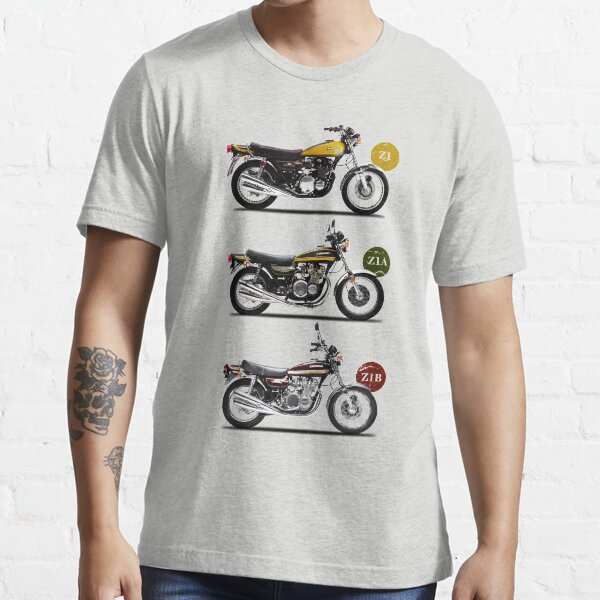 "The Z1 Classic Motorcycle Collection" T-shirt for Sale by rogue-design ...