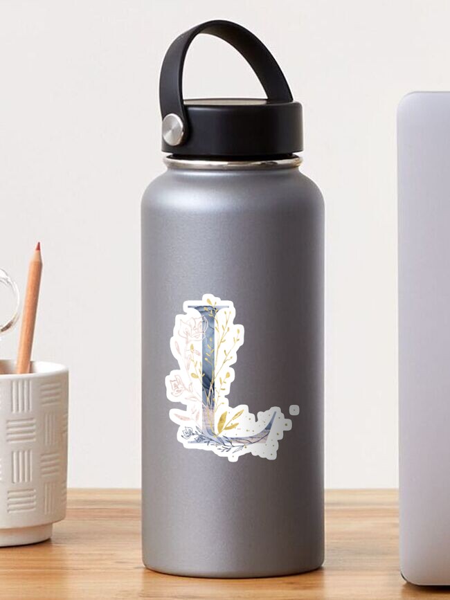 "Decorative Letter L" Sticker for Sale by Alaina Jensen Ltd | Redbubble