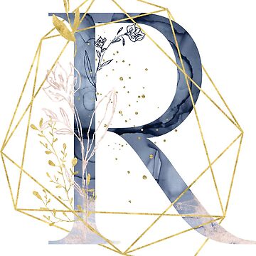 "Geometric Decorative Letter R" Sticker for Sale by Alaina Jensen Ltd ...