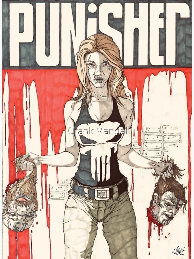"Lady Punisha Original" Poster for Sale by chrisnaber | Redbubble