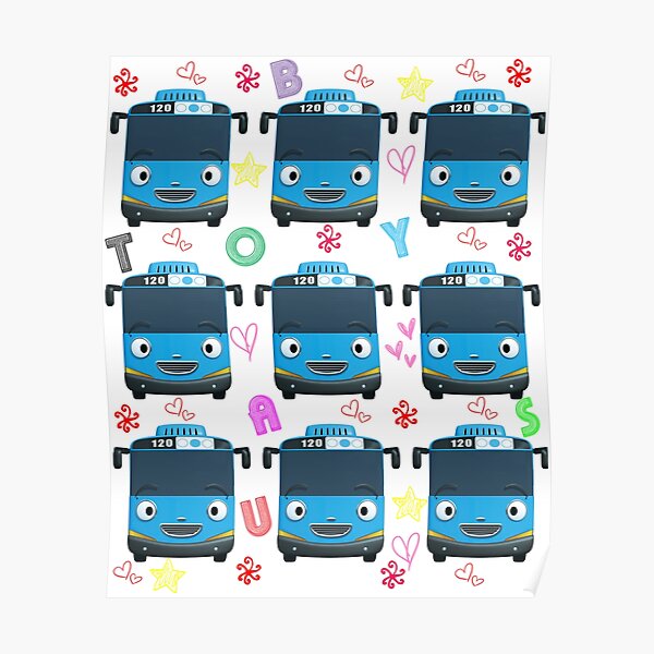 Tayo Posters | Redbubble