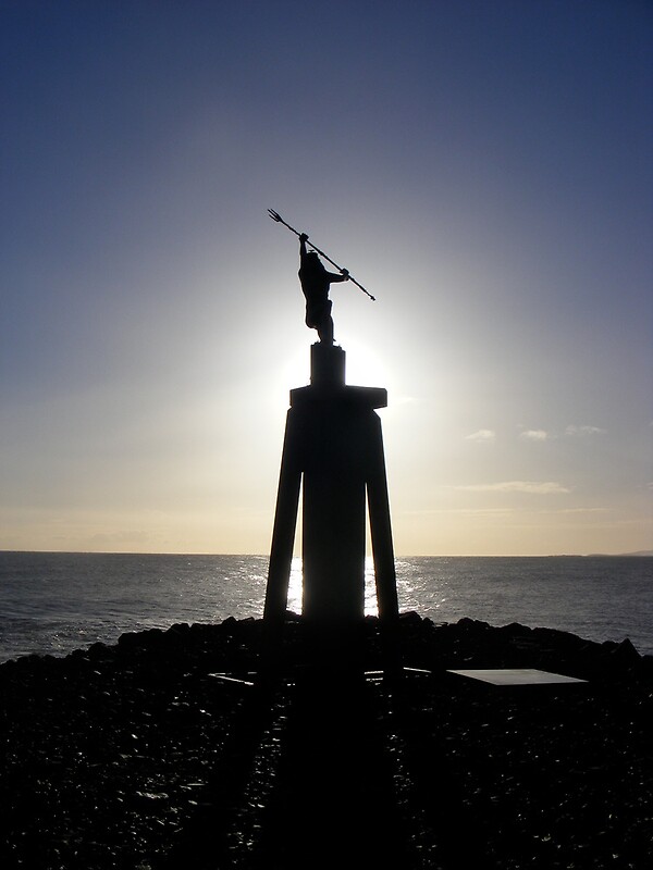 "Spirit of the Sea Statue on sunrise - Devonport" by Cody Williams ...