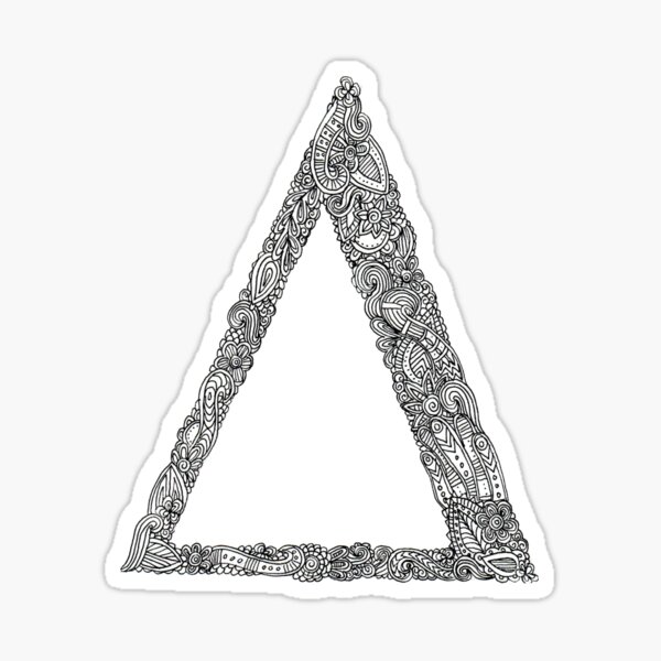 "delta" Sticker for Sale by brigidmary | Redbubble