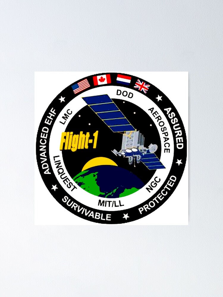 "AEHF Flight 1 Launch Team Logo" Poster for Sale by Quatrosales | Redbubble