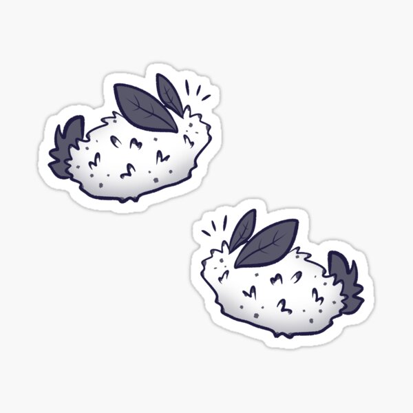 "Sea buns" Sticker for Sale by paperdragonfly | Redbubble