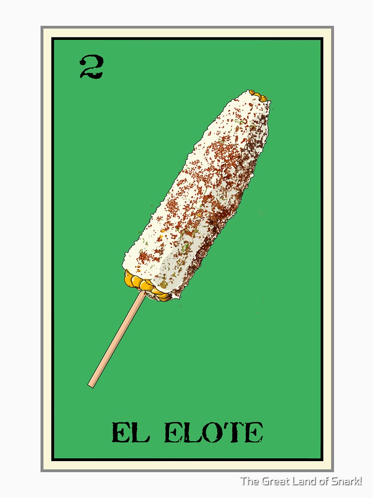 "El Elote Loteria Design" T-shirt for Sale by Kid-Diablo-Tees ...