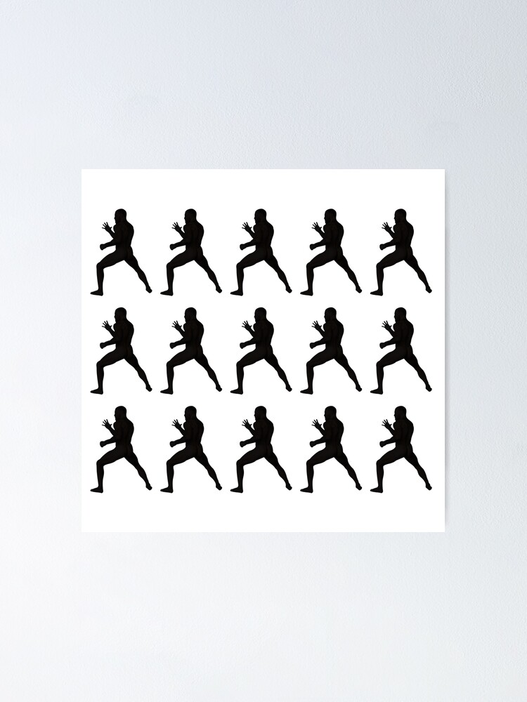 "Conor McGregor silhouette pattern" Poster by azule1 | Redbubble