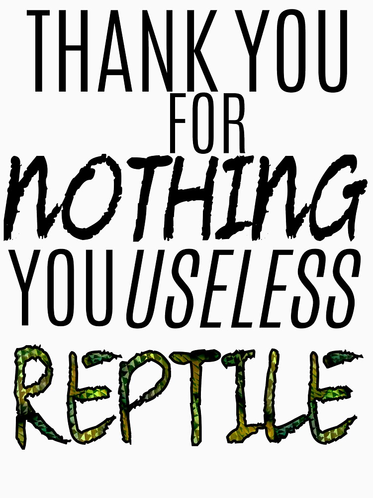 "HTTYD-Inspired "Thank You For Nothing, You Useless Reptile"" T-shirt ...