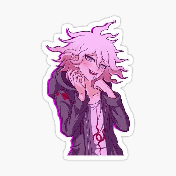 "Nagito Komaeda Design" Sticker for Sale by Dolphin-5k | Redbubble