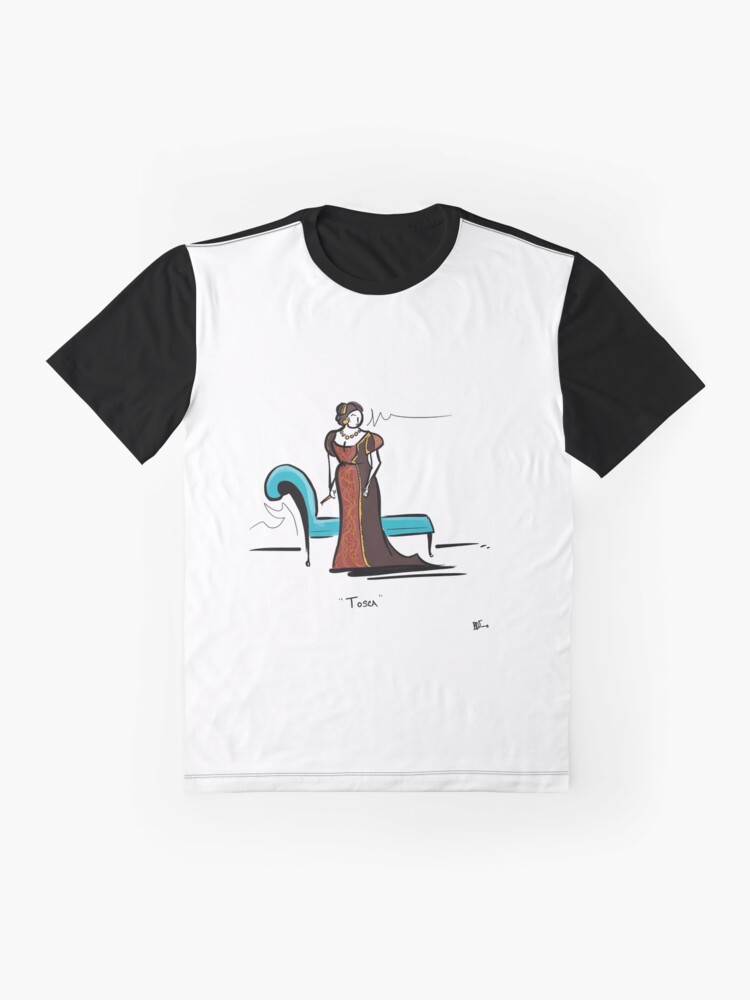 "Tosca" T-shirt for Sale by BDSimmons | Redbubble | tosca graphic t ...