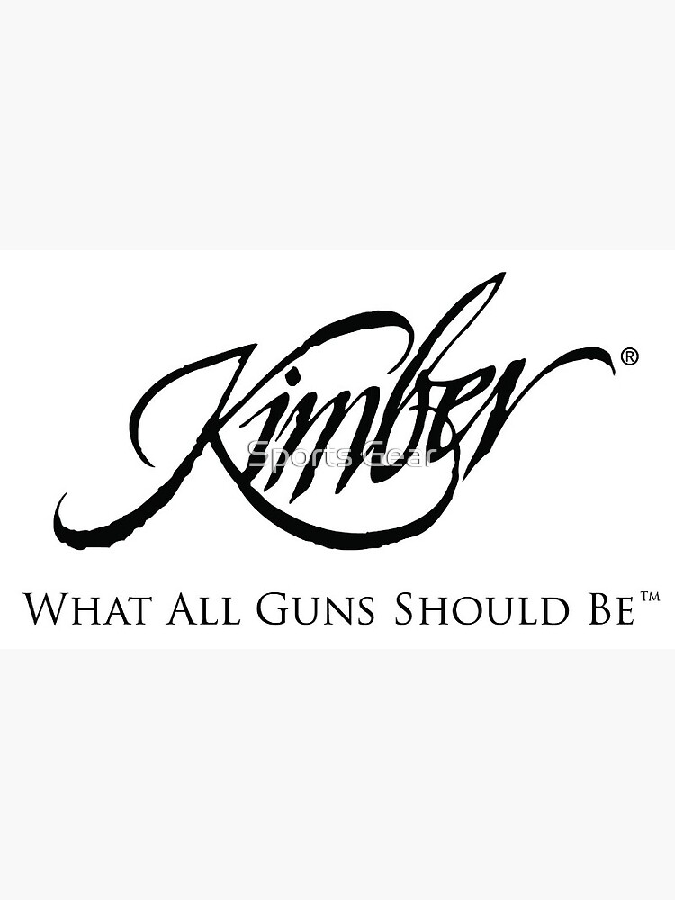 "Kimber- The Best" Sticker for Sale by cjusm22 | Redbubble