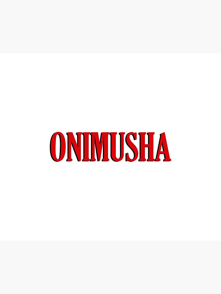 "Onimusha Logo" Poster for Sale by onimusha-usa | Redbubble