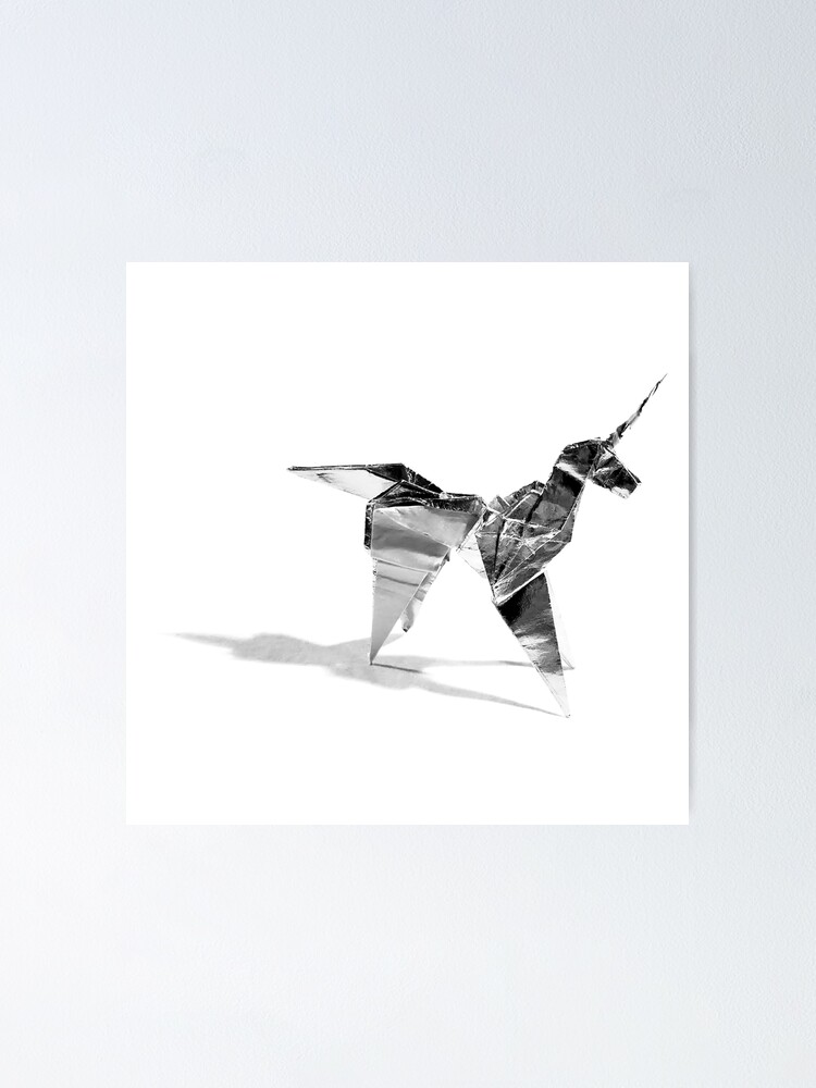 "Blade Runner Origami Unicorn" Poster for Sale by winterwinter | Redbubble