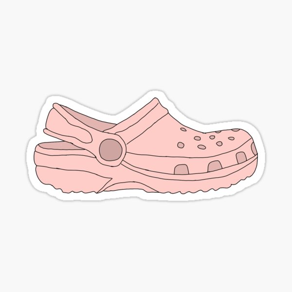 "Crocs" Sticker by Souhayla | Redbubble