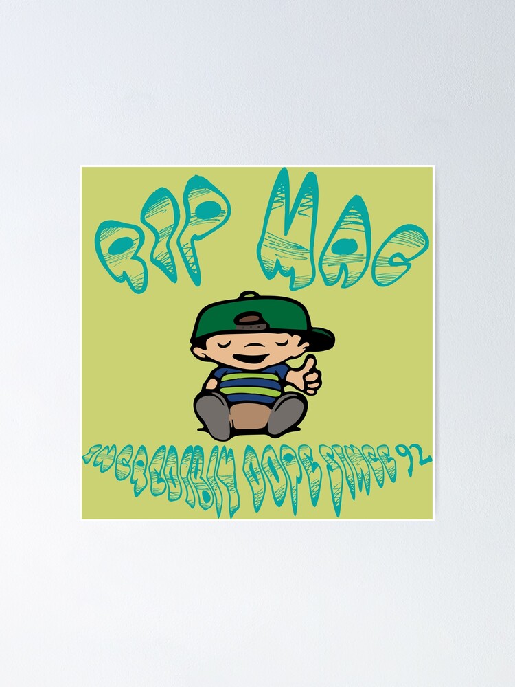 "Rip Mac" Poster by WaveringJP | Redbubble