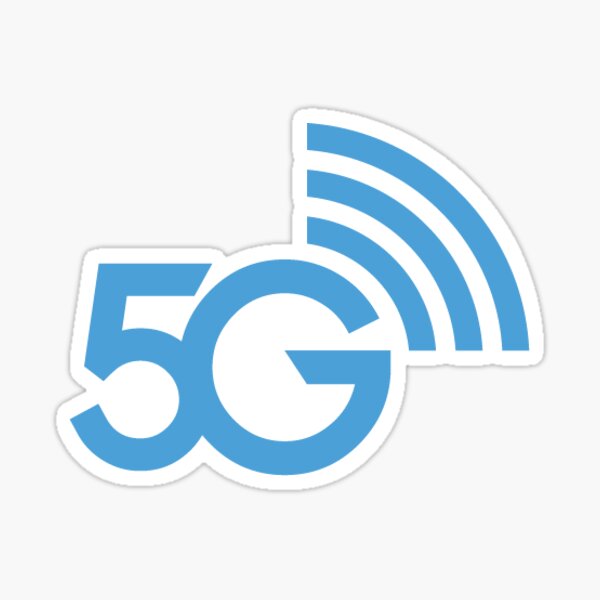 "5G" Sticker by therealapollo | Redbubble