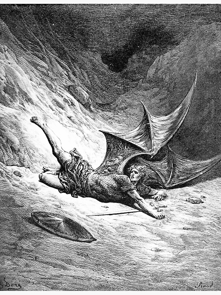 Lámina fotográfica «ÁNGELES Y DEMONIOS. Satanás se muestra como el ...