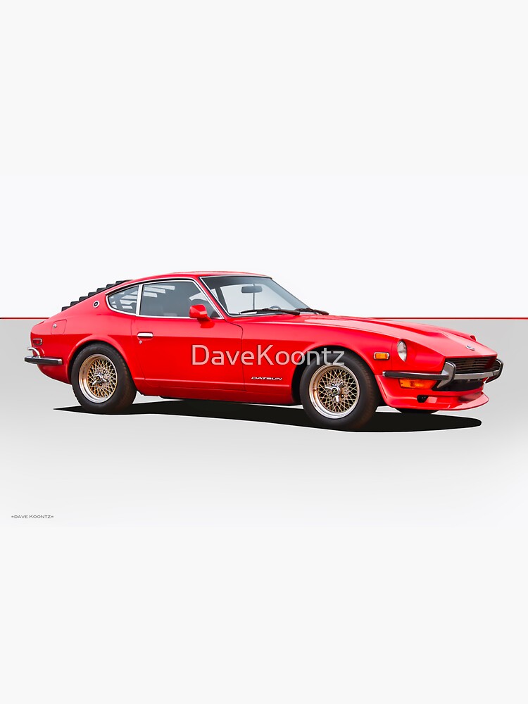 "1973 Datsun 260Z " Sticker for Sale by DaveKoontz | Redbubble