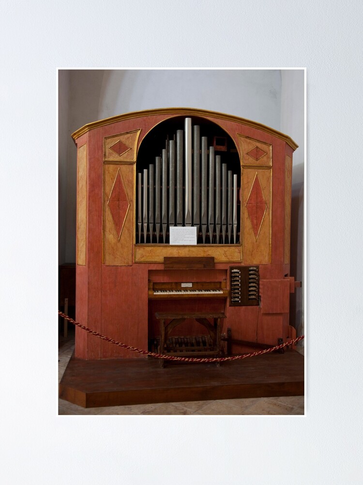 "Pipe Organ" Poster by pdecocco | Redbubble