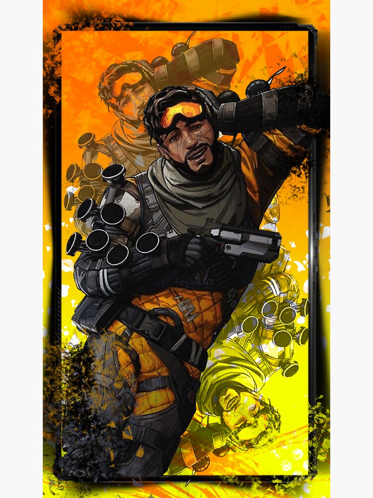 "Apex Mirage - HQ Poster" Sticker for Sale by desiirawr | Redbubble