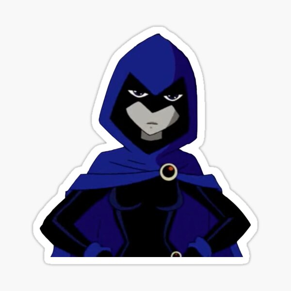 Teen Titans Raven Stickers | Redbubble