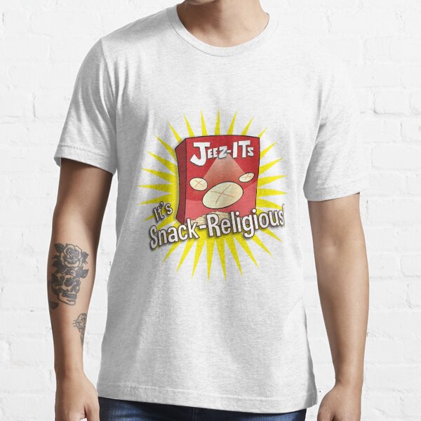 "Jeez-Its - It's Snack-Religious!" T-shirt by WW64 | Redbubble
