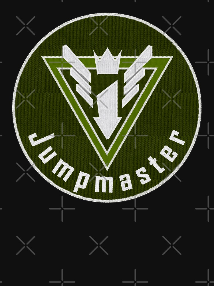 "Jumpmaster Badge | Apex Legends Logo Embroidered Patch Style" T-shirt ...