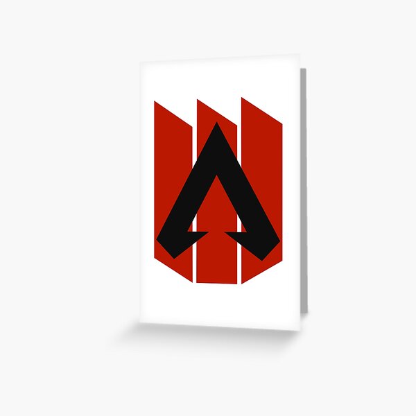 Tarjetas de felicitación «Apex Legends Three Bar Logo | Apex Legends ...