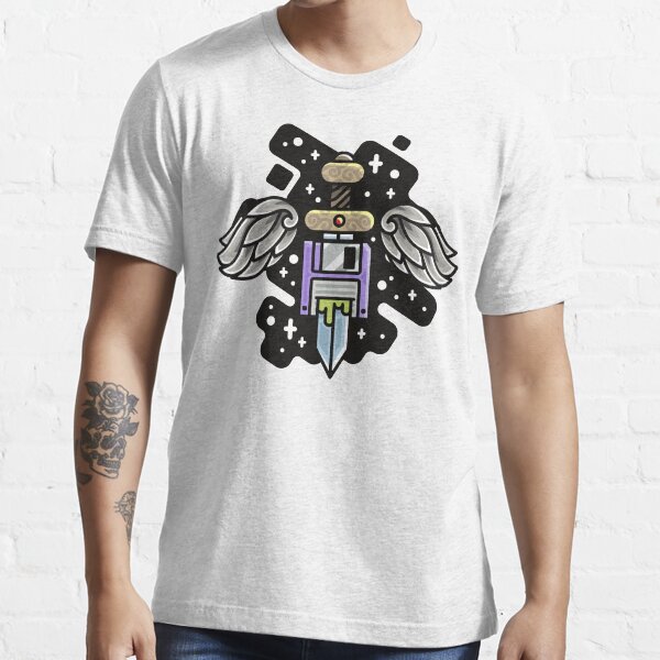 "wings floppy sword" T-shirt by valegr | Redbubble
