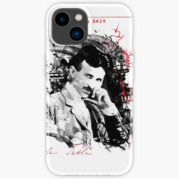 "Nikola Tesla" iPhone Case for Sale by vivalarevolucio | Redbubble