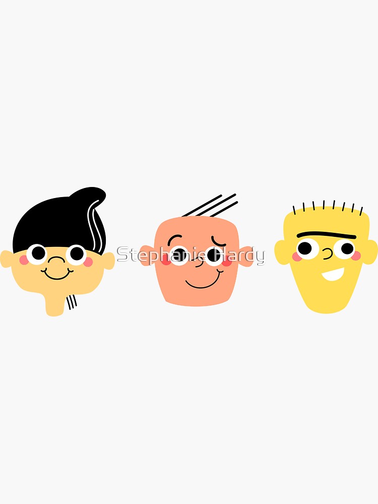 "Ed, Edd, and Eddy" Sticker for Sale by PenguinFreakSH3 | Redbubble
