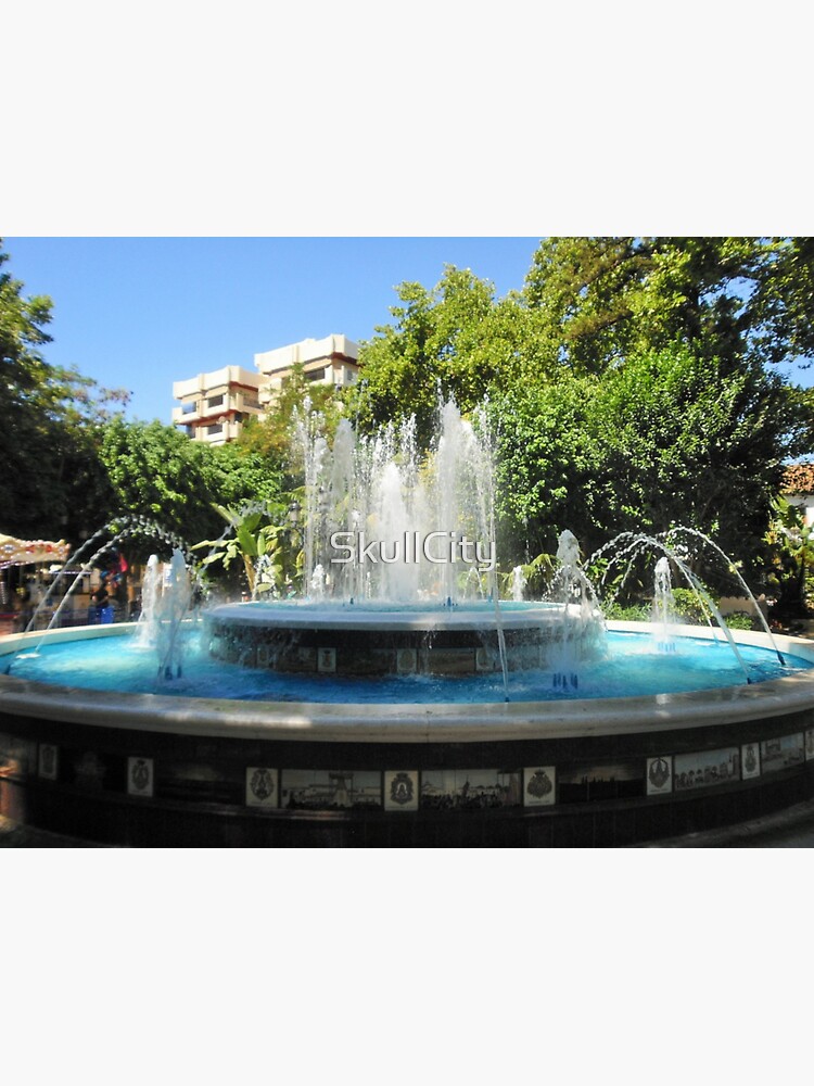 "Fountain" Sticker for Sale by SkullCity | Redbubble