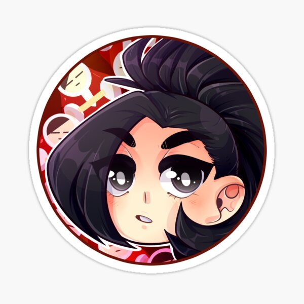 "Momo" Sticker for Sale by darkmagicswh | Redbubble