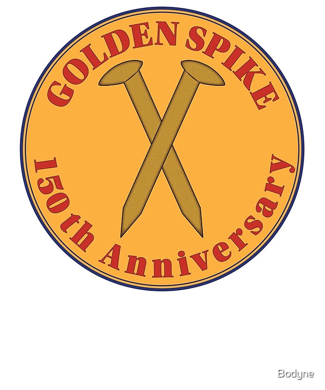 "Golden Spike T Shirt" by Bodyne | Redbubble
