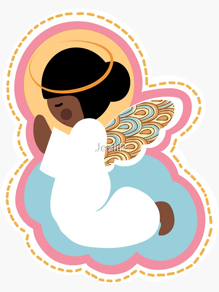 "Angelita Morena by JezliP - NFTeeGals" Sticker by BummerGifts | Redbubble