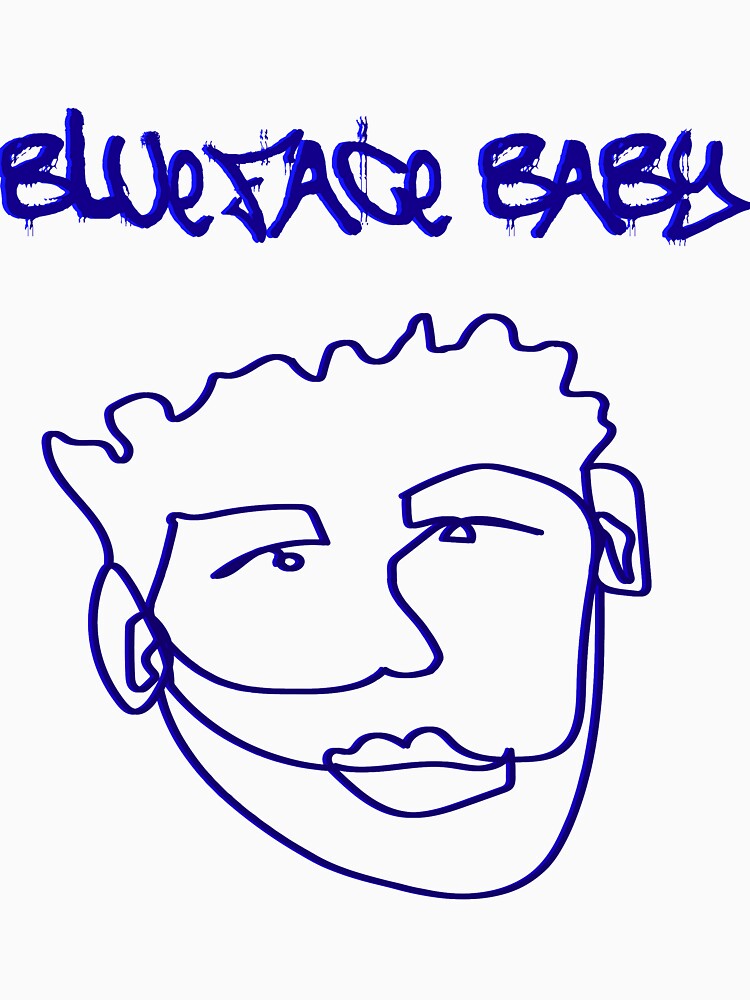 "Blueface " T-shirt by imani98 | Redbubble