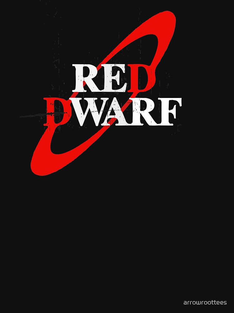 "Distressed Red Dwarf Logo" T-shirt for Sale by arrowroottees ...