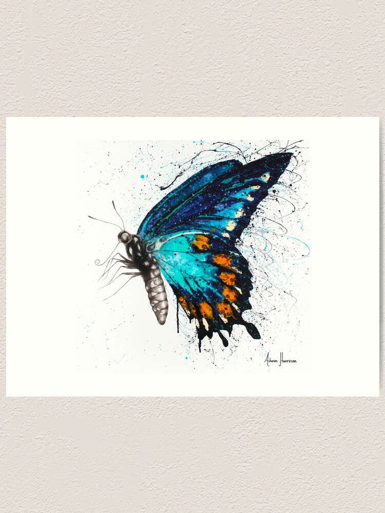 "Butterfly Bliss" Art Print for Sale by AshvinHarrison | Redbubble