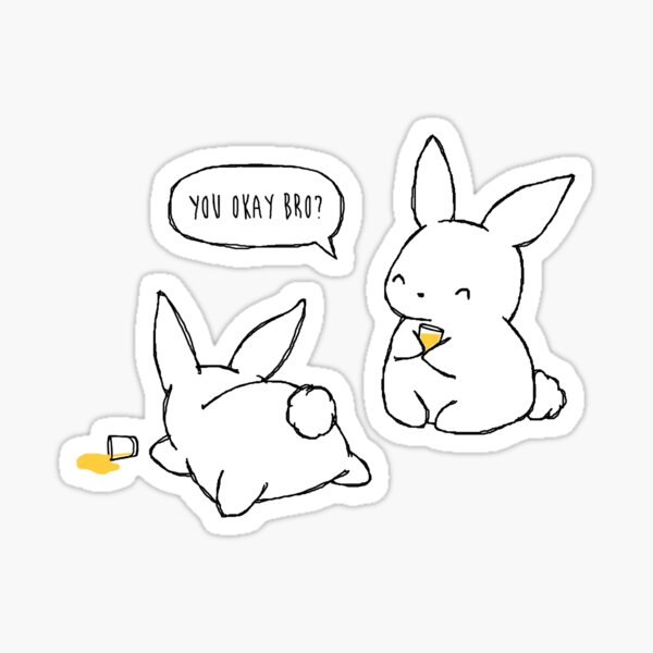 "You Okay Bro?" Sticker for Sale by MaplewoodMerch | Redbubble