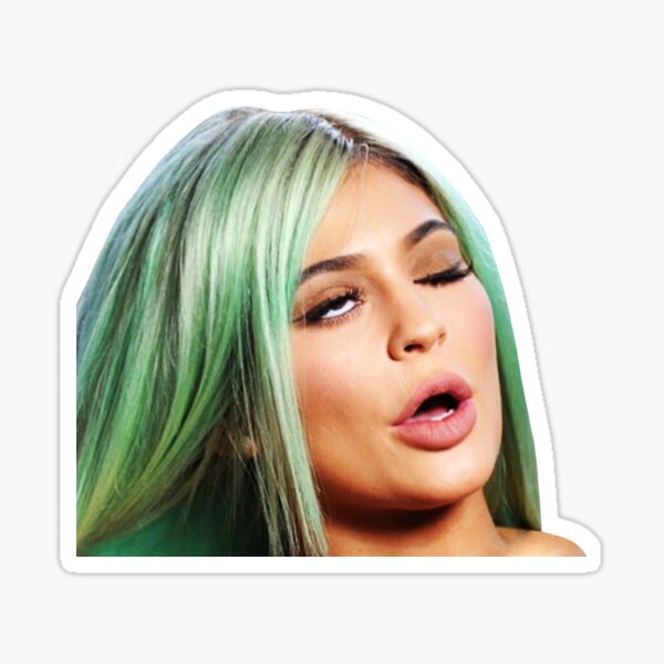 "Kylie Jenner " Sticker for Sale by ValentinaHramov | Redbubble