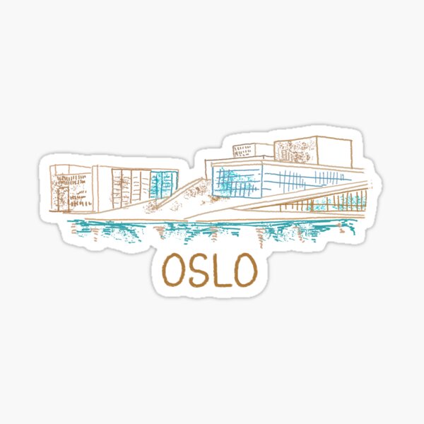 Sticker: Oslo | Redbubble