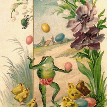 "Happy Easter frog" Greeting Card for Sale by Geekimpact | Redbubble