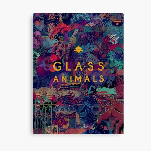 Glass Animals Band Wall Art | Redbubble